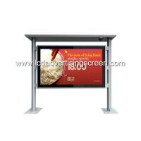China 75 inch outdoor lcd advertising screen price horizontal touch scren digital signage media player for sale