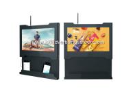 China Genevision LCD Advertising Screen Ad Player With Cell Phone Charging Station for sale