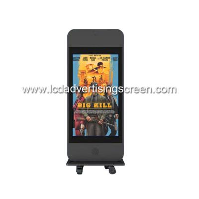 China Tv Outdoor Digital Signage With Wheels , Android Advertising Screen for sale