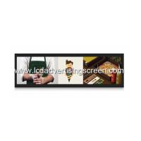 China Wall Mounted Stretched Bar LCD Panel  BUS Digital Signage Brightness 1000 Nit for sale