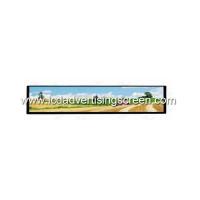 China Supermarket  Stretched Bar LCD Advertising Display Ultra Wide Monitor Screen for sale