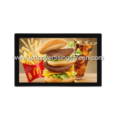 China Full HD Indoor Advertising Screen Wall Hanging Black Colour TFT 1920*1080 for sale