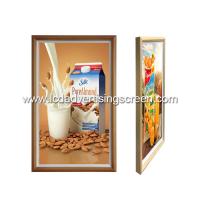 China 27'' Wall Mounted Digital Signage Android Media Player Display Wood Frame for sale