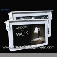 China Taxi or Bus Advertising Screen / Car Lcd Monitor Flat Screen Pc 1366*768 Resolution for sale