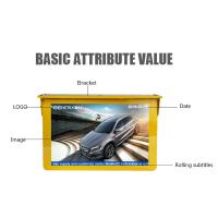 China Wall Mounted Bus Digital Signage Lcd Car Taxi Hanging Advertising Display for sale