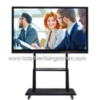 China Black  Touch Screen Interactive Whiteboard , Meeting Interactive Board 5G WIFI for sale