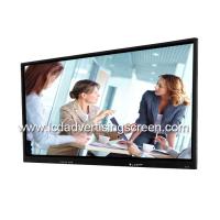 China Black  Touch Screen Interactive Whiteboard , Meeting Interactive Board 5G WIFI for sale