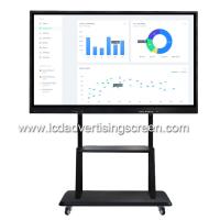 China 55 Inch LCD IR Touch All IN One PC Board Double System FOR Meeting Room for sale