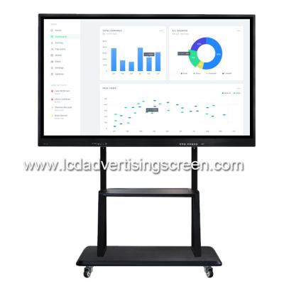 China 55 Inch LCD IR Touch All IN One PC Board Double System FOR Meeting Room for sale