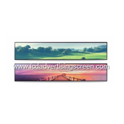 China GENEVISION Bar LCD Stretch Screen Advertising Player With Size 24.6 INCH for sale