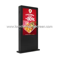 China 43'' Outdoor Digital Signage Ad Player , Floor Standing Lcd Advertising Player for sale