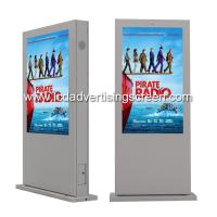 China Outdoor Lcd Digital Signage LED Screen Display Stand For Advertising for sale