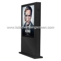 China IP65 Outdoor LCD Screen Digital Signage 65 Inch Stand Alone 178° Visual Angle for sale
