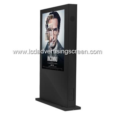 China IP65 Outdoor LCD Screen Digital Signage 65 Inch Stand Alone 178° Visual Angle for sale