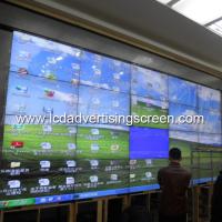 China 1.8mm Gap 700cd Floor Stand 4x3 Video Wall With Split Screen Advertising Display for sale