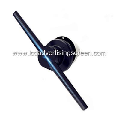 China Advertising 3D Hologram Showcase Wifi Version 42cm 384 LED Lamp Bead for sale