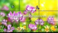 China Indoor Samsung Lcd Video Wall 65'' Ultra Narrow Bezel Size Wall Mounted Metal Case for sale