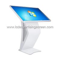 China 49 Inch Black LCD Capacitive Touch Screen All in One Display Kiosk with Win10 System for sale