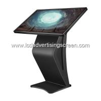 China 49 Inch Black LCD Capacitive Touch Screen All in One Display Kiosk with Win10 System for sale