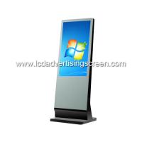 China 43 Inch Slope Standing Touch Computer Digital Signage IR Touch Screen Display Totem for sale