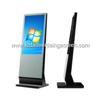 China 43 Inch Slope Standing Touch Computer Digital Signage IR Touch Screen Display Totem for sale