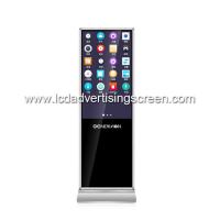 China 43inch Lcd Smart Touch Screen Interactive Video Call Kiosk With Camera Microphone for Shopping Mall Self Service Selling for sale