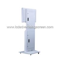 China 32 Inch Indoor Retail Android 7.1 PCAP Touch Screen Display Kiosk with Wheels and Wifi Network for sale