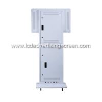 China 32 Inch Indoor Retail Android 7.1 PCAP Touch Screen Display Kiosk with Wheels and Wifi Network for sale