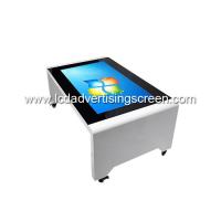 China 43 Inch Meeting Room Waterproof Smart PCAP Touch Screen Table Display with Win 10 System for sale