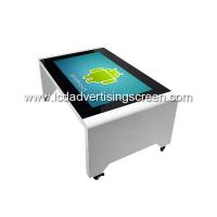 China 43 Inch Meeting Room Waterproof Smart PCAP Touch Screen Table Display with Win 10 System for sale