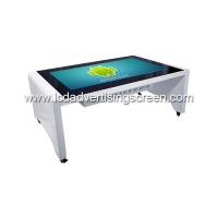 China 43 Inch Meeting Room Waterproof Smart PCAP Touch Screen Table Display with Win 10 System for sale
