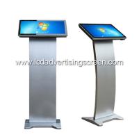 China Full HD Touch Screen Kiosk 18.5inch Floorstand PC All-in-One Win 10 Touch Podium for sale