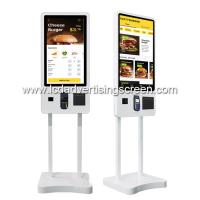 China Restaurant Touch Screen Display Self Service Payment Kiosk Machine for sale