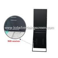 China Floor Standing Android LCD Advertising Screen 400cd Brightness 1920 * 1080 HD Resolution for sale
