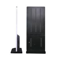 China LG 55 Inch Standing LCD Advertising Display With Wire And Wireless Charging Station USB Interface for sale