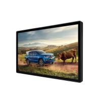 China Super Thin Wall Mounted LCD Advertising Screen With Remote Control System for sale