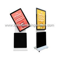 China 43'' 55'' standing rotation LCD screen advertising screen android wifi digital sigange Touch screen LCD kiosk for sale