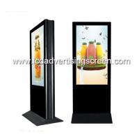 China Indoor Standing LCD Advertising Display 55 Inch Double Side LCD Screen for sale