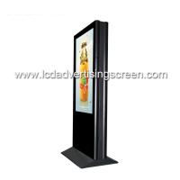 China Indoor Standing LCD Advertising Display 55 Inch Double Side LCD Screen for sale