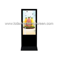 China Indoor Standing LCD Advertising Display 55 Inch Double Side LCD Screen for sale