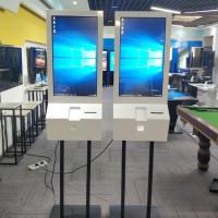 China 500 Nits Self Service Payment Kiosk for sale