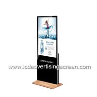 China Resolution 1080 * 1920 Totem Digital Signage With Android Version 7.1 Black Color for sale