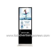 China Resolution 1080 * 1920 Totem Digital Signage With Android Version 7.1 Black Color for sale