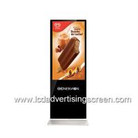 China Android Capacitive Standing LCD Advertising Display TFT Type 1 Year Warranty for sale