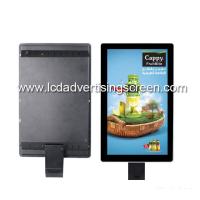 China Supermarket Retail Signage Displays Android Wifi LCD Monitor With QR Scanner Payment System for sale