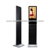 China Android Wifi Lcd Advertising Screen Digital Book Holder 300 Cd/M2 Brightness for sale