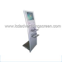China Floor Stand Lcd Advertising Display Built In Multi Public Mobile Phone Charging Station for sale