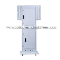 China 32 Inch Rotate Android LCD Touch Screen Display LCD Totem Monitor With Wheels for sale