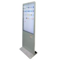 China White LCD Touch Screen Display 49 Inch Nano Touch Screen Kiosk With 8MP Camera for sale