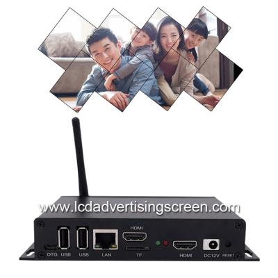 China HDMI Media Player Box Curved Lcd Video Wall Screen Digital Signage Android Control Box for sale